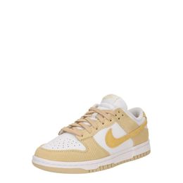 Nike Sportswear Sneaker 'DUNK LOW' Damen Größe 37.5 goldgelb / weiß
