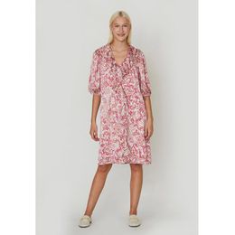 Sisters Point Kleid in Pink/ Weiß - 73% | Größe M | Damen-kleider
