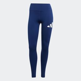 adidas Performance Sporthose 'Essentials' Damen Größe M dunkelblau / weiß