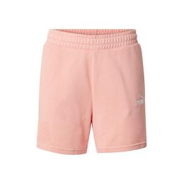 Puma Sportshorts 'ESS' Damen Größe XL lachs / rosa / weiß
