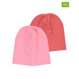 Fred's World by GREEN COTTON Fred ́s World by GREEN COTTON 2er-Set: Beanies in Pink - 73% | Größe 68/74 | Baby-muetzen