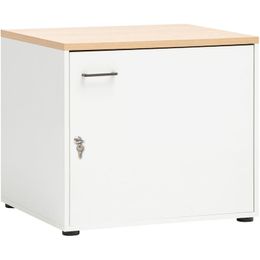 Schildmeyer Mehrzweckschrank &raquo;Solea, Breite 67 cm&laquo; Softclose-Scharniere, Wechselbarer T&uuml;ranschlag wei&szlig; FSC -zertifizierter Holzwerkstoff