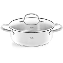 Fissler Bratentopf »San Francisco« 2 Stk. tlg. Edelstahl 18/10 edelstahlfarben