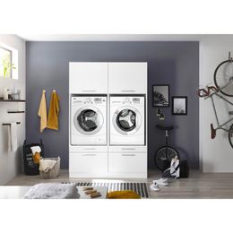 respekta Mehrzweckschrank-Set &raquo;Clara-Set 7&laquo; Schrankelemente einzeln erh&auml;ltlich, 2 Stk. tlg. wei&szlig; Spanplatte