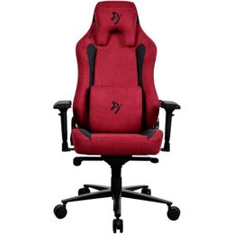 Arozzi Gaming-Stuhl »Vernazza Supersoft« () Bordeaux + schwarz Abschließbar Schaukelfunktion