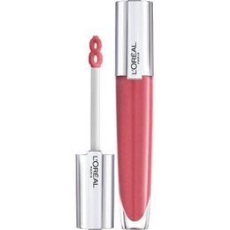 L'ORÉAL PARIS Lipgloss »Brilliant Signature Plump-in-Gloss« mit natürlichen Inhaltstoffen 412 I Heighten Lippenpflege von L'Oréal Paris