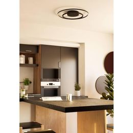 Eglo Deckenleuchte &raquo;CALAGRANO-Z Deckenlampe schwarz wei&szlig;, ZigBee 3.0, Backlight, Timer&laquo; LED-Modul 1 Stk. RGB warmwei&szlig; - kaltwei&szlig; App / Sprachsteuerung