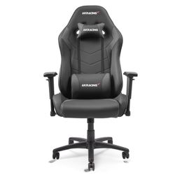 AKRacing Gaming-Stuhl »Core SX-Wide Kunstleder, 3D-Armlehnen, Stahlrahmen, schwarz« () schwarz + schwarz Sitzhöhe stufenlos einstellbar von 35,5 cm...