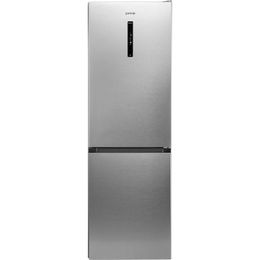 Gorenje Kühl-/Gefrierkombination »NRC6194SXL4« 185 cm hoch 60 cm breit silber AdaptTech, FastFreeze, SuperCool, EcoMode-Programm