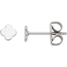 CIAO! BY LEONARDO Paar Ohrstecker »Ohrring Janna CIAO« edelstahlfarben 4 mm Die kleinen Ohrringe mit ihrer Kleeblatt-Ornamentik sind modisch und...