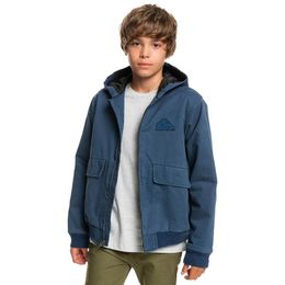 Quiksilver Outdoorjacke »Just Cool« Insignia Blue 8(125-130cm) 8(125-130cm) Stoff: Baumwoll-Twill-Stoff [280 g/m2]