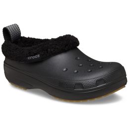 Crocs Clog »Unisex Classic Lined Shorty« Regenschuh, Outdoorschuh, Hausschuh mit Warmfutter schwarz 48 48 Praktischer Hausschuh mit höherem Schaft...