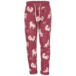 Blue Seven Sweathose »Sweathose« 365 - WEIN 110 110 Mädchen Sweathose mit Einhorn-Alloverdruck