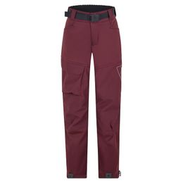 Ziener Funktionshose »NANNIS« weinrot 128 - EURO-Größen EURO-Größen 128 funktionelle, teilwattierte Softshell/Hybrid Hose für Kinder