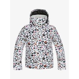 Roxy Snowboardjacke »Jetty« Bright White Leops Girl 14(155-164cm) 14(155-164cm) 10K Roxy DryFlight Technologie für bessere...