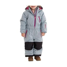 Killtec Skianzug »KW 102 MNS ONPC« Skioverall: wind-u wasserdicht, Fleecefutter, verlängerbar stahlblau 86/92 86/92 Kleinkinder Skioverall mit Kapuze