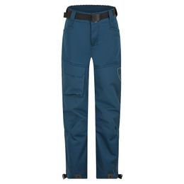Ziener Funktionshose »NANNIS« darkblue 140 - EURO-Größen EURO-Größen 140 funktionelle, teilwattierte Softshell/Hybrid Hose für Kinder