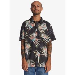 Quiksilver Kurzarmhemd »Pop Tropic« Tarmac Pop Tropic S - US-Größen US-Größen S Stoff: Baumwoll-Viskose-Mischgewebe [130 g/m2]