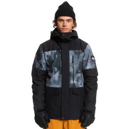 Quiksilver Snowboardjacke »Mission« Black Quiet Storm XL XL 10K Quiksilver DryFlight Technologie für...