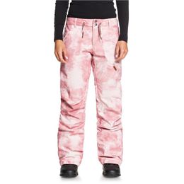 Roxy Snowboardhose &raquo;Nadia Printed&laquo; Silver Pink Tie Dye XS - US-Gr&ouml;&szlig;en US-Gr&ouml;&szlig;en XS Impr&auml;gnierung: 10K...
