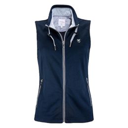 DEPROC Active Funktionsweste »CATALA BLUE WOMAN«, mit Kontrastdetails navy 44L 44L Softshellweste mit Stehkragen