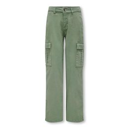 KIDS Only Cargohose »KOGYARROW-VOX STR CARGO PANT PNT NOOS« Hedge Green 158 - N-Gr N-Gr 158 Coole Cargohose von Only Kids