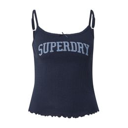 Superdry Top female Blue size 34-36