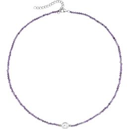 CRÉATION L Damen Collier Silber 925 Größe 0