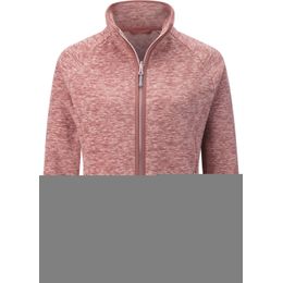 CR&Eacute;ATION L Damen Fleecejacke mit Antipilling-Ausr&uuml;stung hortensie-rosenholz-bedruckt Gr&ouml;&szlig;e 46
