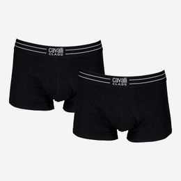 Cavalli Class 2er-Pack schwarze Boxershorts