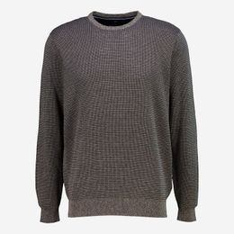 Casamoda Beigefarben-dunkelblauer Pullover