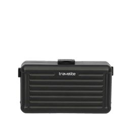 Travelite Next - Minicase/Umhängetasche 20 cm (silber) in schwarz | Gr.: onesize