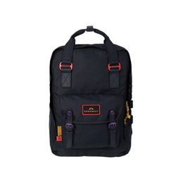Doughnut Macaroon Large Happy Camper 20 - Rucksack 45 cm (schwarz) in schwarz | Gr.: onesize