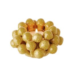 Butlers Teelichthalter ENCHANTED FOREST Pilze in Gelb | Gr.: onesize
