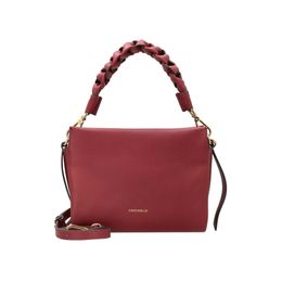 Coccinelle Boheme Grana Double - Henkeltasche S 23 cm (cognac, noir) in ribes/prune | Gr.: onesize