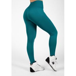 Gorilla Wear Nahtlose Leggings - Yava - Grün | Gr.: M/L