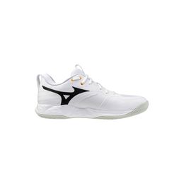 Mizuno Sneakers Low WAVE MOMENTUM PRO in wei&szlig; | Gr.: 42,5
