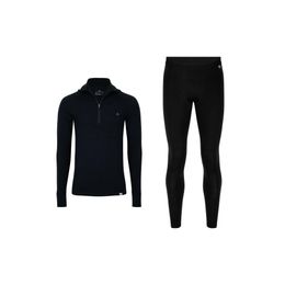 DANISH ENDURANCE Baselayer-Set Thermal w/ Halfzip in schwarz | Gr.: M