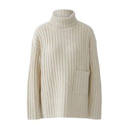 Oui Pullover in offwhite mel | Gr.: 38