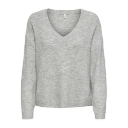 Only Pullover in Light Grey Melange | Gr.: M
