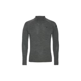DANISH ENDURANCE Langarmshirt Extreme Merino LS in dark grey | Gr.: XXL