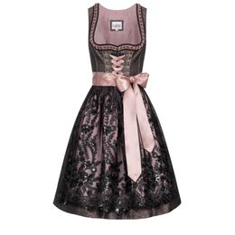 Nübler Nübler Dirndl midi Selina in Schwarz | Gr.: 46