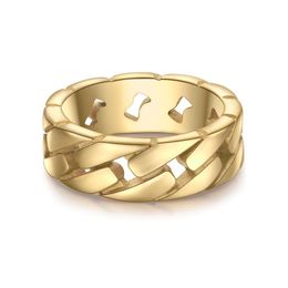 True Rebels Ring aus Edelstahl in gelbgold | Gr.: 64