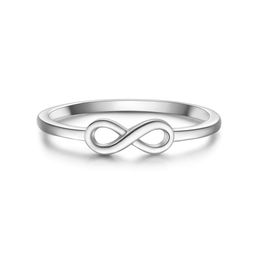 Glanzst&uuml;cke M&uuml;nchen Glanzst&uuml;cke M&uuml;nchen Ring Infinity aus Sterling Silber in silber | Gr.: 56