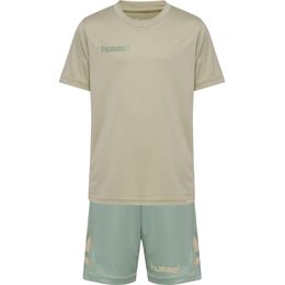 Hummel Verstellbare Taille Anzug Hmlpromo Kinder in ABBEY STONE/ICEBERG GREEN | Gr.: 104