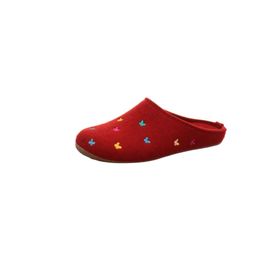 Haflinger Hausschuh in rot | Gr.: 41
