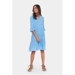 Saint Tropez Kleid EdaSZ Casual fit in Ice Drea Dots | Gr.: M