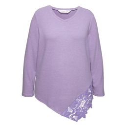 MIAMODA Pullover in fliederviolett | Gr.: 50-52