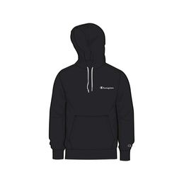 Champion Longsleeve Hooded Sweatshirt in Schwarz | Gr.: L