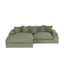 Smart Ecksofa Lionore ¦ grün ¦ Maße (cm): B: 265 H: 86 T: 203.0 » Höffner